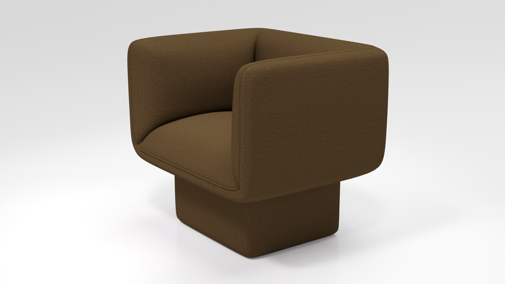 BLOCK LOUNGE CHAIR BY MUT DESIGN 3D Model - TurboSquid 2136215