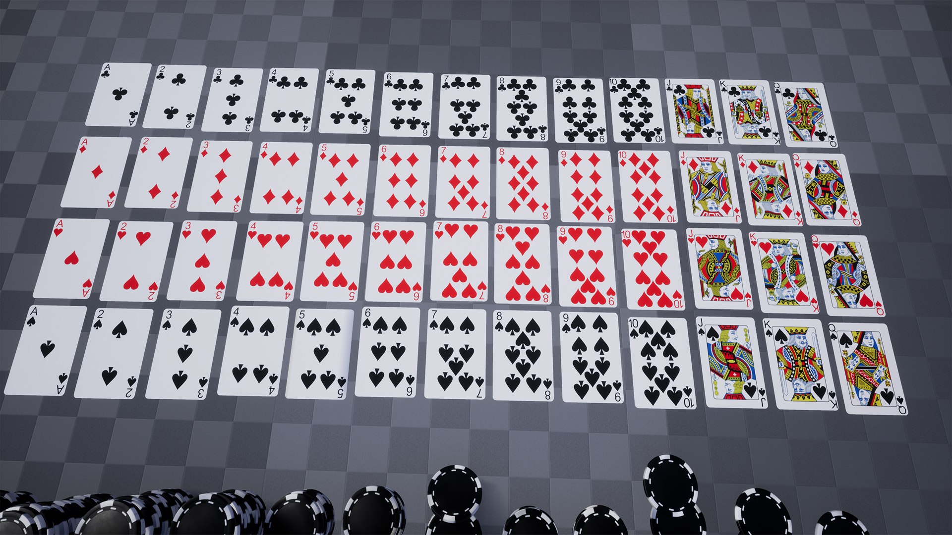 Gambling Table I 100 Variations Model - TurboSquid 1984301