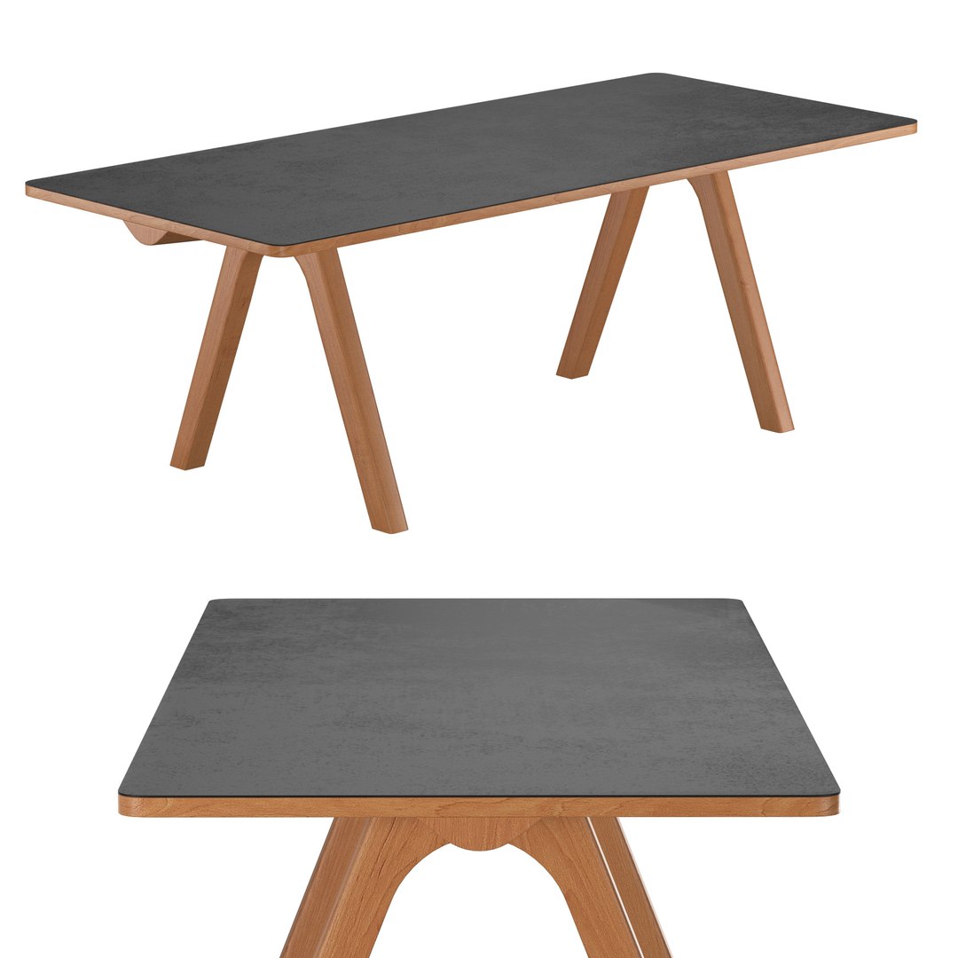 3D Chevron Dining Set Dasras Model - TurboSquid 2367293