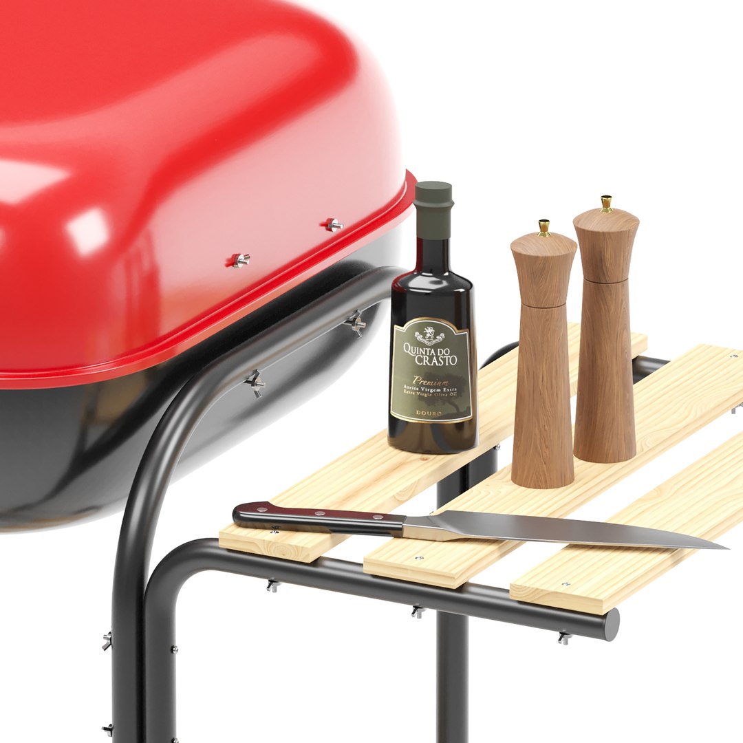 3D MODA BBQ - TurboSquid 2391339