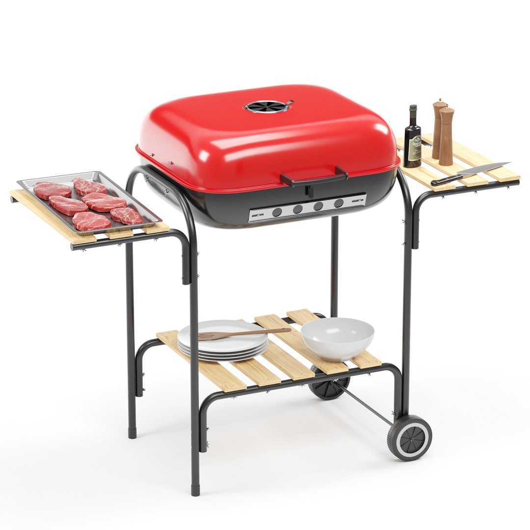 3D MODA BBQ - TurboSquid 2391339