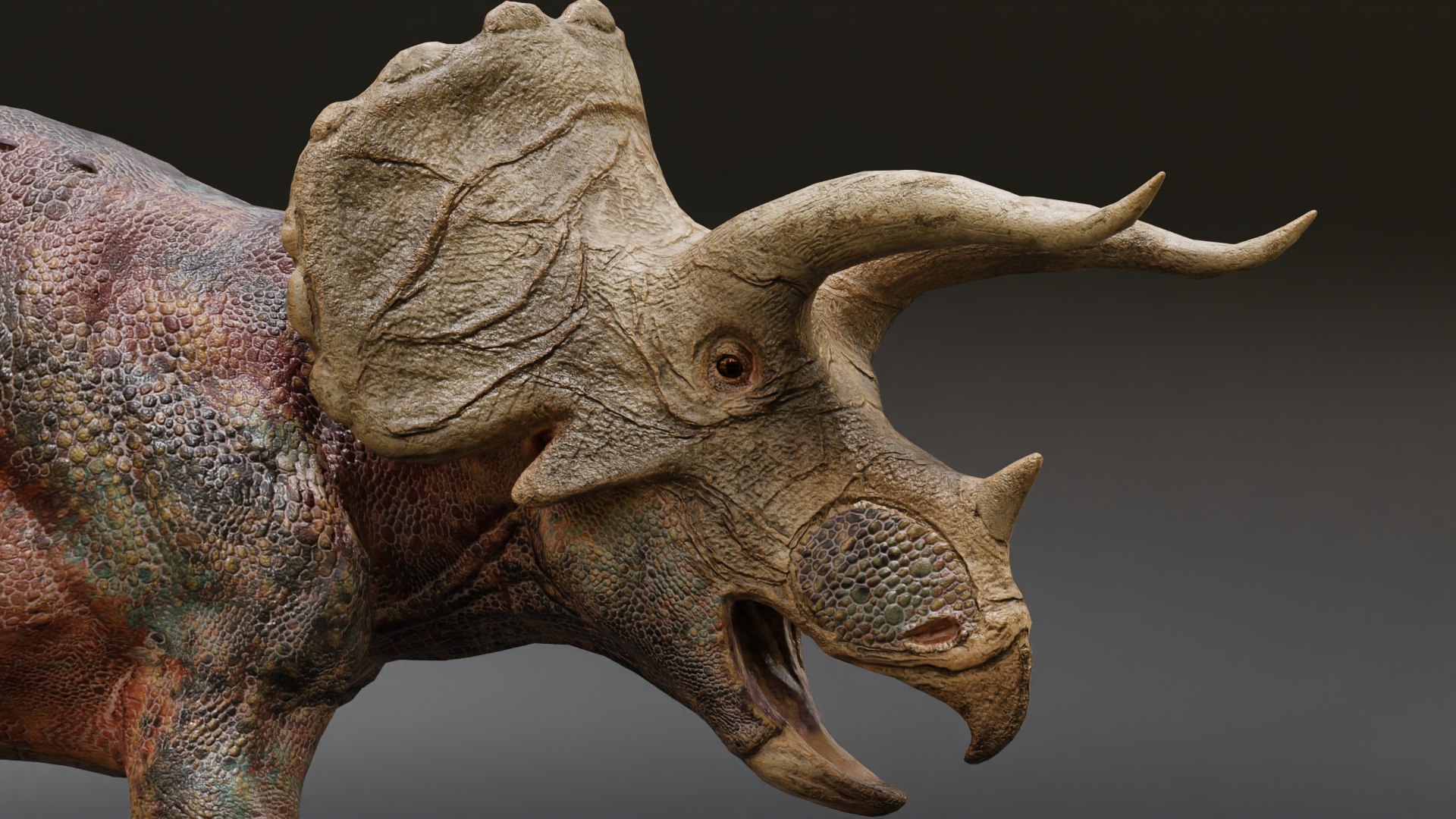 Realistic Triceratops Model 3D - TurboSquid 2181157
