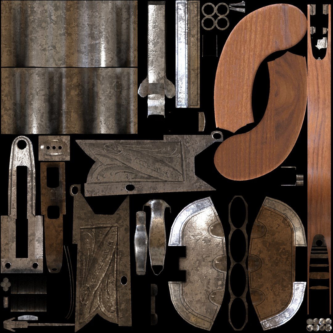 3D Pistol Musket - TurboSquid 1576154