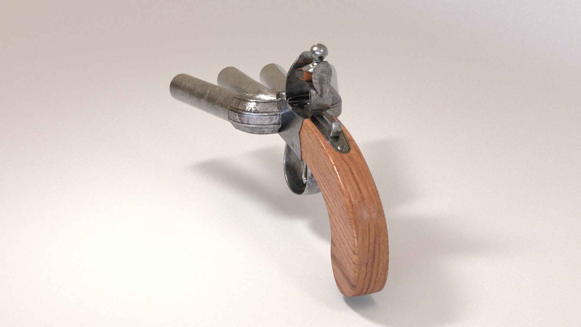 3D Pistol Musket - TurboSquid 1576154