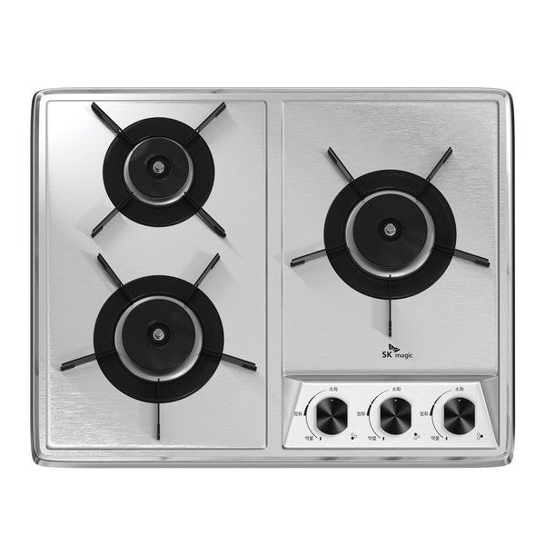 3D SK Magic Gas cooktop - TurboSquid 1971268
