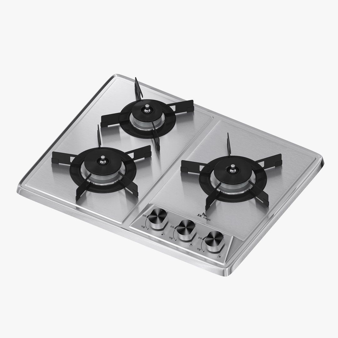 3D SK Magic Gas cooktop - TurboSquid 1971268