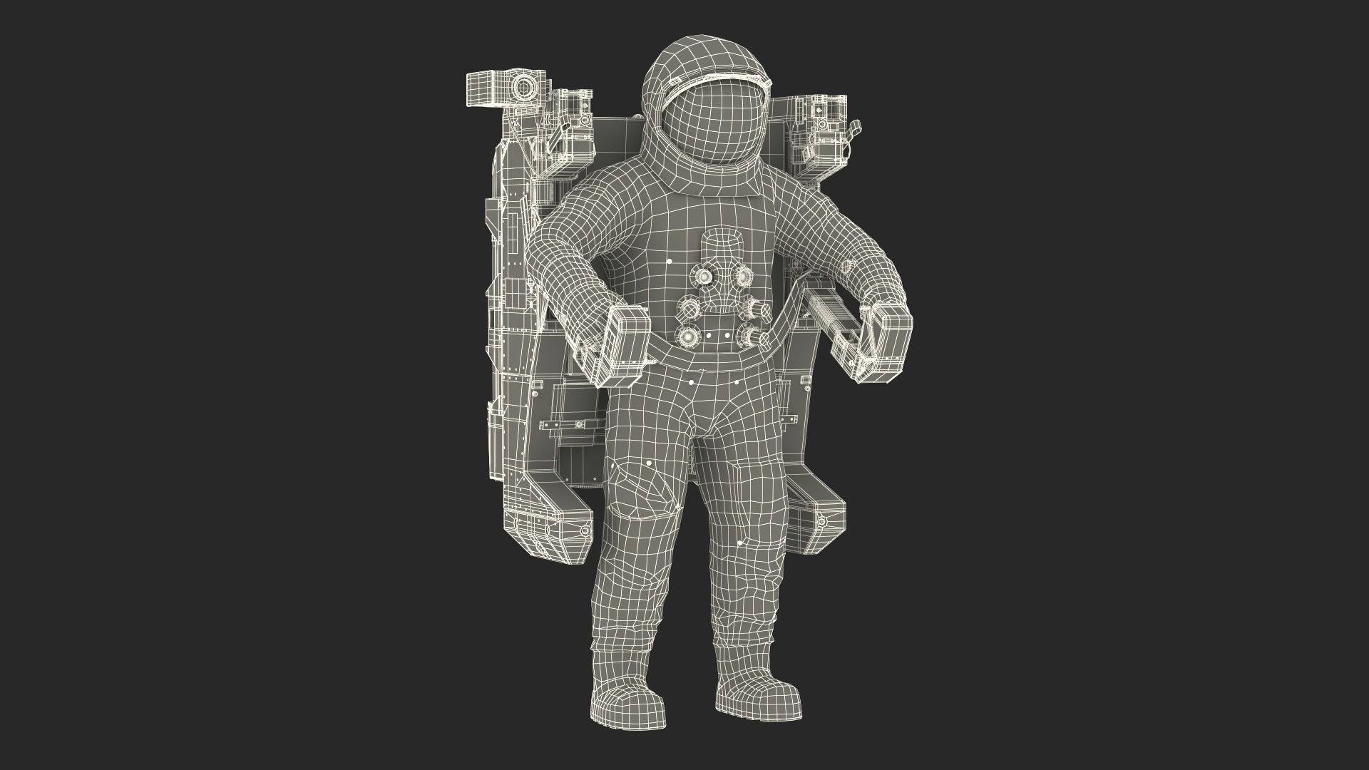 3D Spacesuit A7L With MMU - TurboSquid 2382806