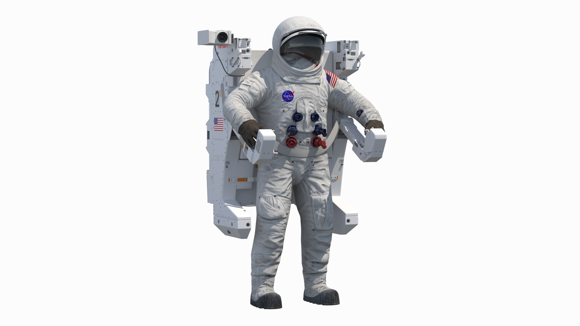 3D Spacesuit A7L With MMU - TurboSquid 2382806