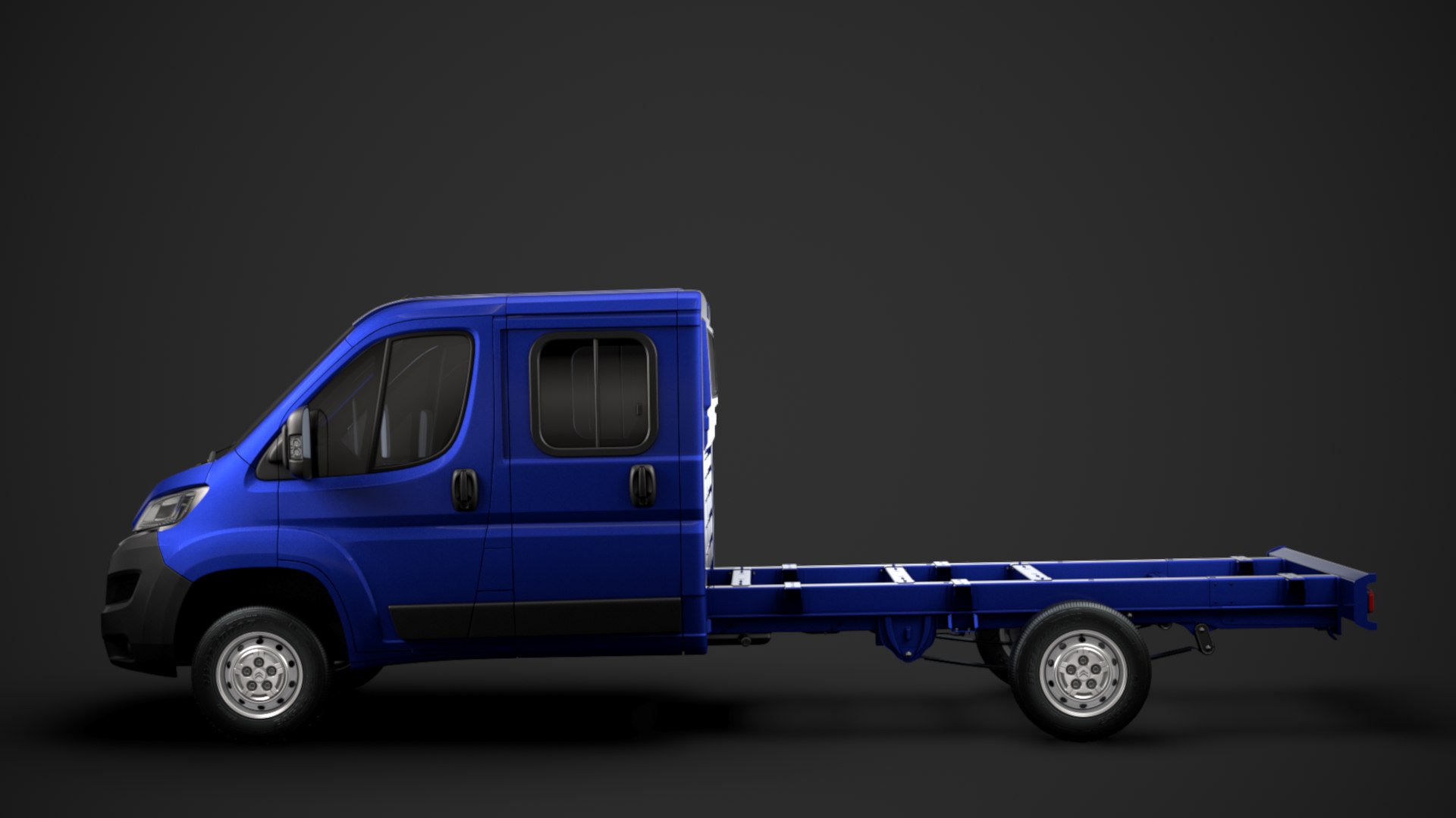 3D citroen jumper relay chassis - TurboSquid 1456102