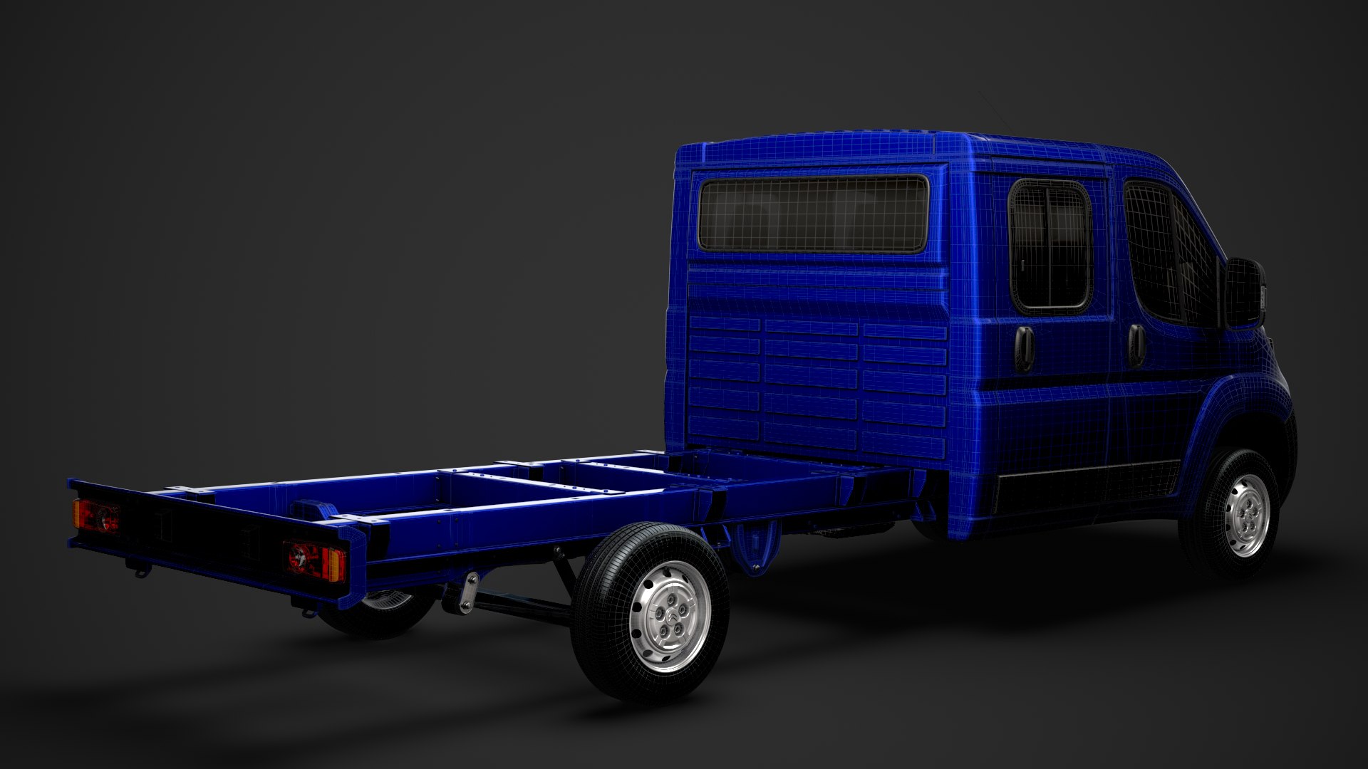 3D citroen jumper relay chassis - TurboSquid 1456102