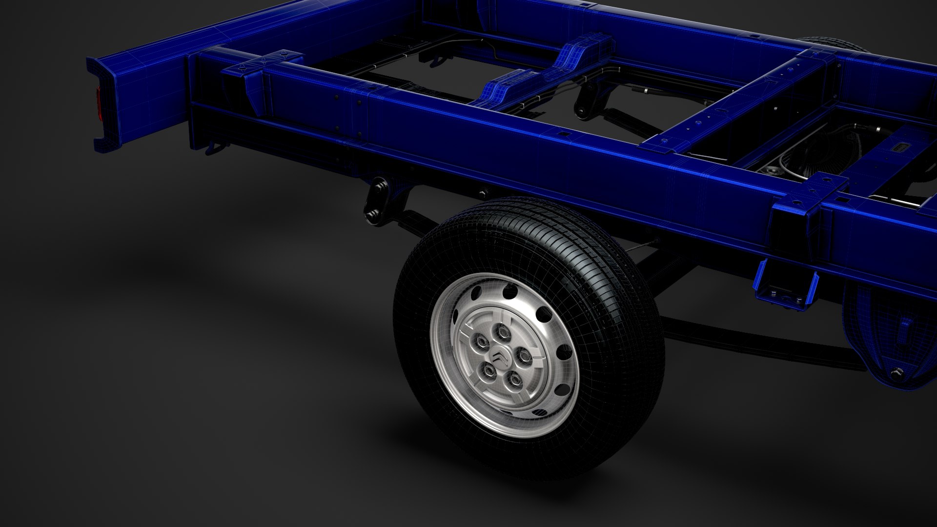 3D citroen jumper relay chassis - TurboSquid 1456102