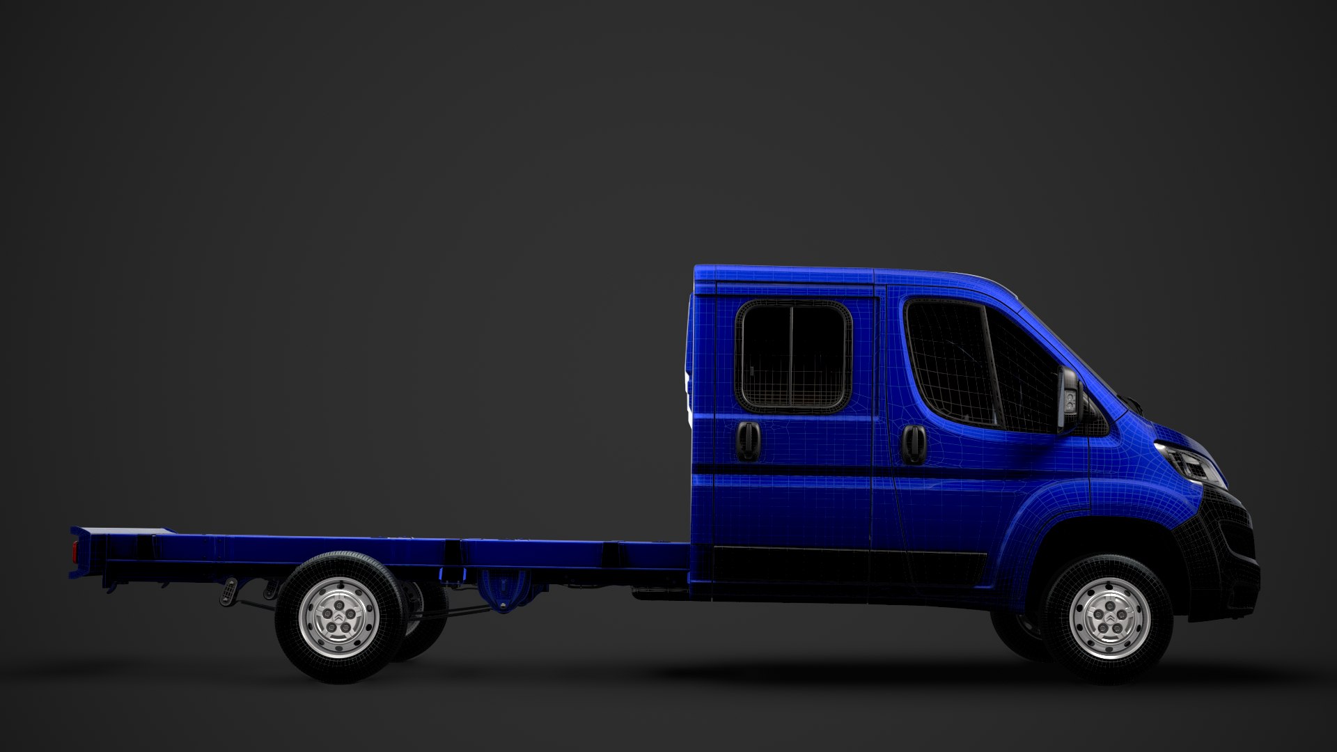 3D citroen jumper relay chassis - TurboSquid 1456102