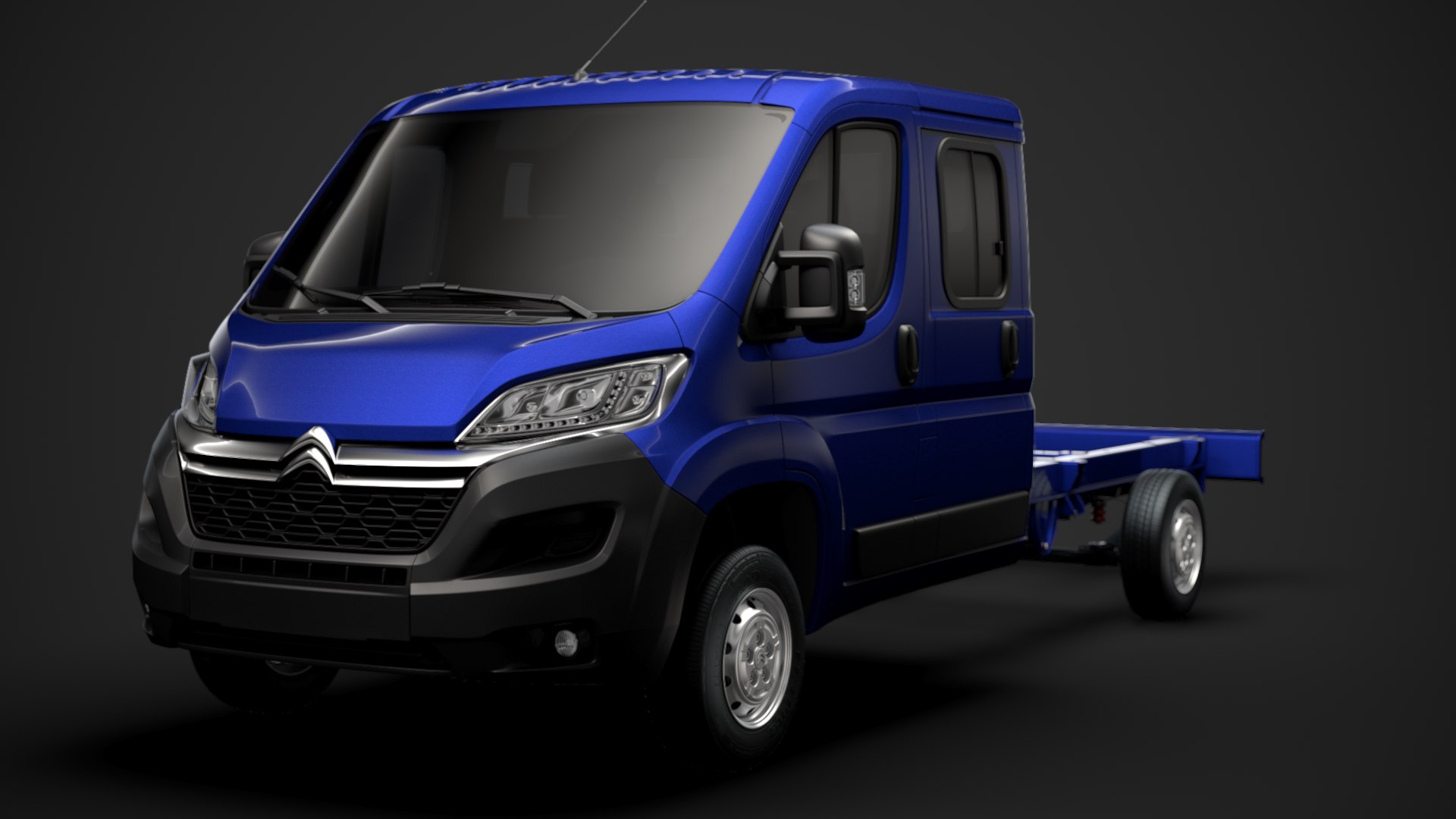 3D citroen jumper relay chassis - TurboSquid 1456102