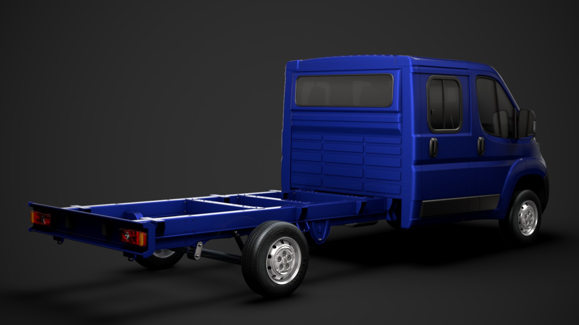 3D Citroen Jumper Relay Chassis - TurboSquid 1456102