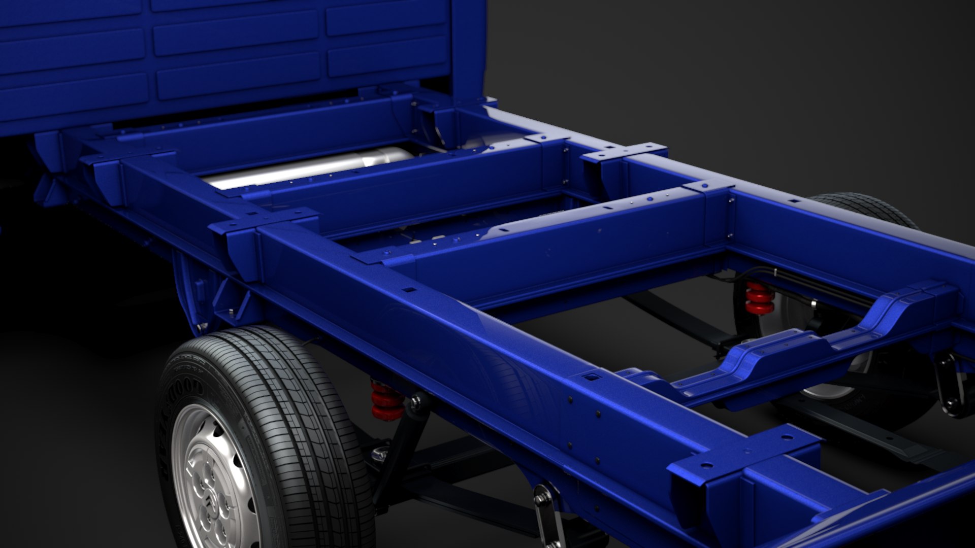 3D Citroen Jumper Relay Chassis - TurboSquid 1456102