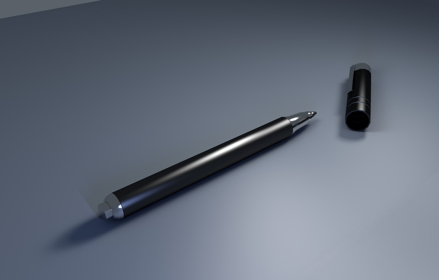 3D Pen Cap - TurboSquid 1405288