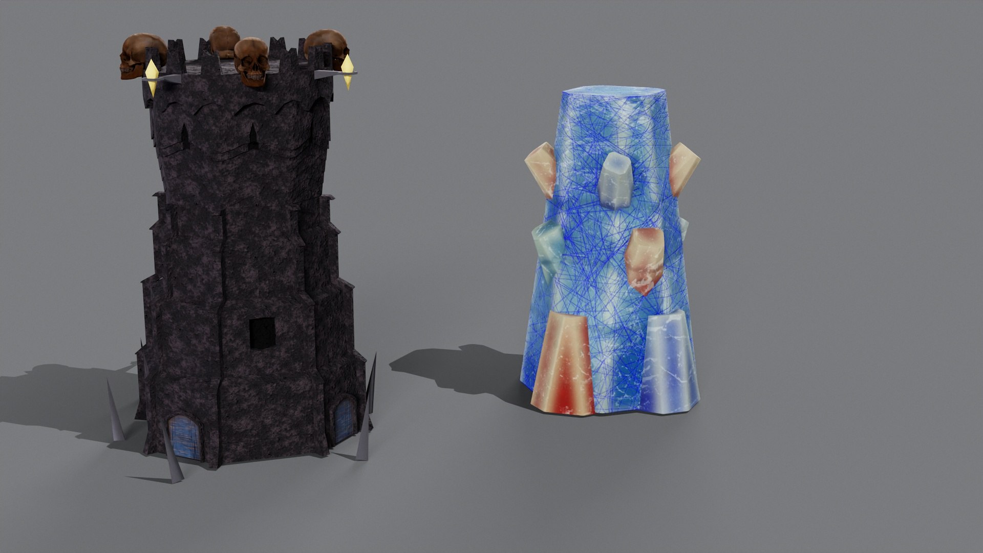 Wizard tower 3D - TurboSquid 2182096