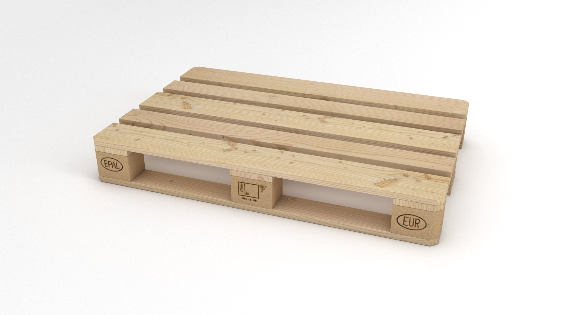 Euro Pallet 3D Model - TurboSquid 1440409