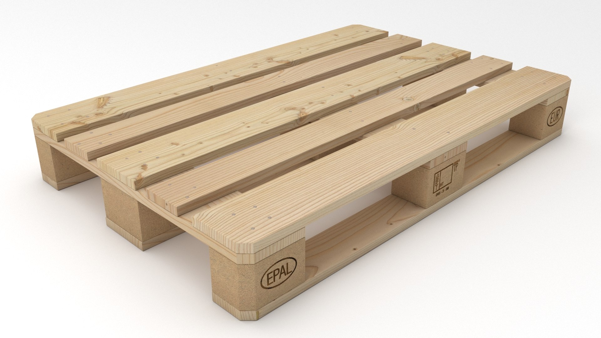 Euro Pallet 3D Model - TurboSquid 1440409