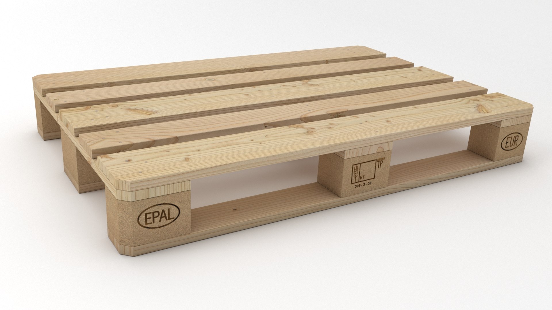 Euro Pallet 3D Model - TurboSquid 1440409