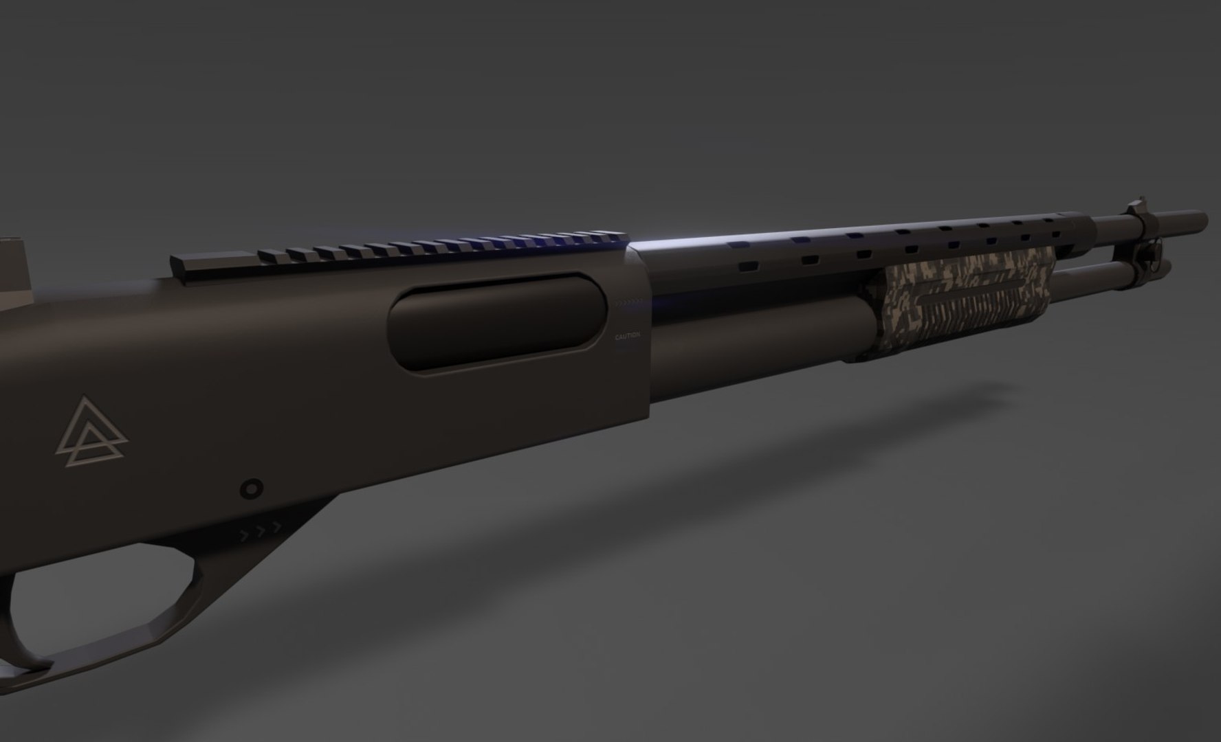 Remington 870 Model - TurboSquid 1302345