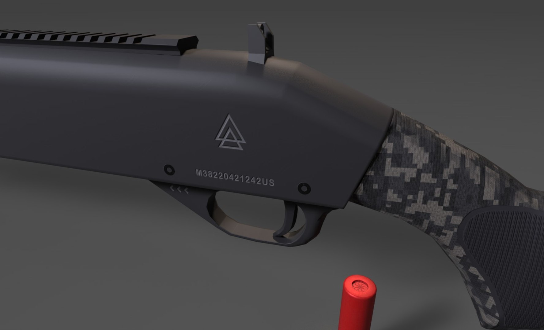 Remington 870 Model - TurboSquid 1302345