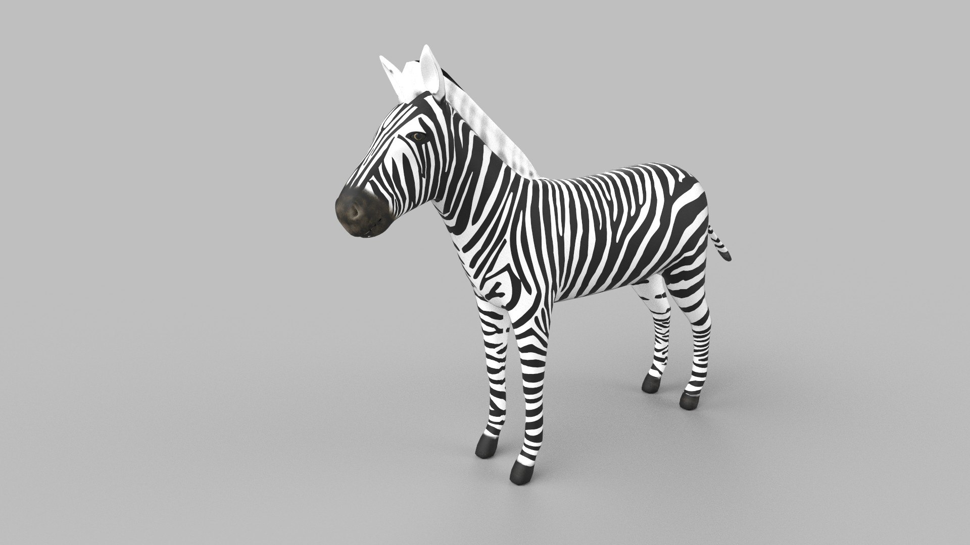 3D Zebra Model - TurboSquid 1944819