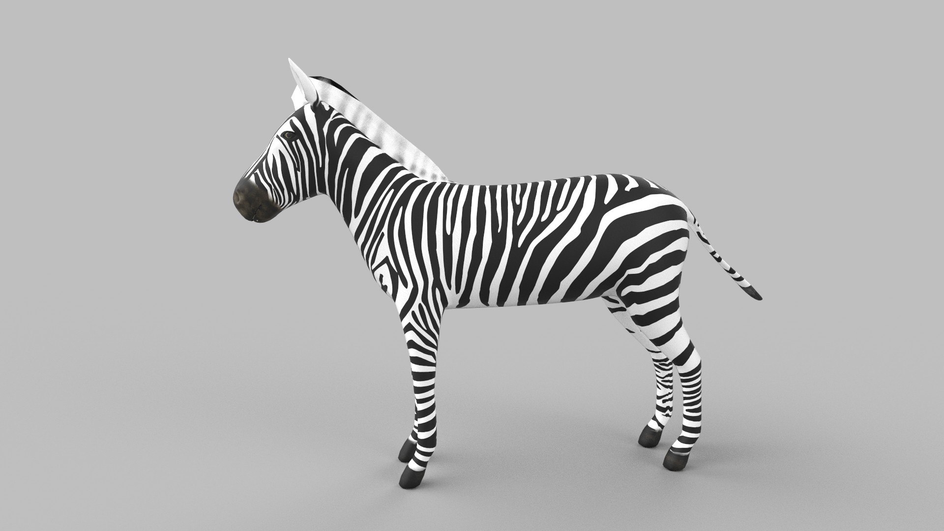 3D Zebra Model - TurboSquid 1944819