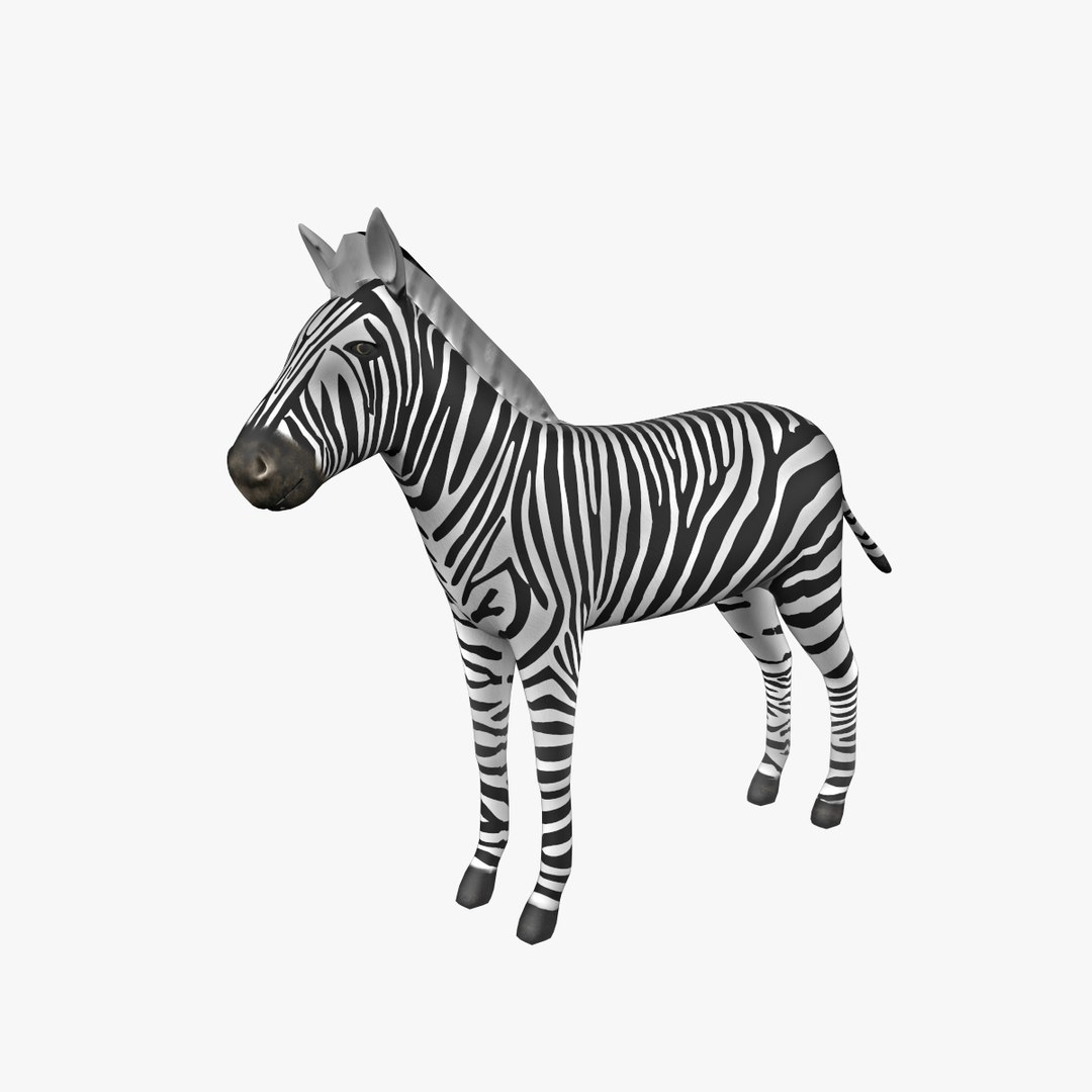 3D Zebra model - TurboSquid 1944819