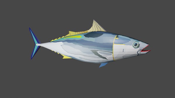 3D tuna model - TurboSquid 1774969