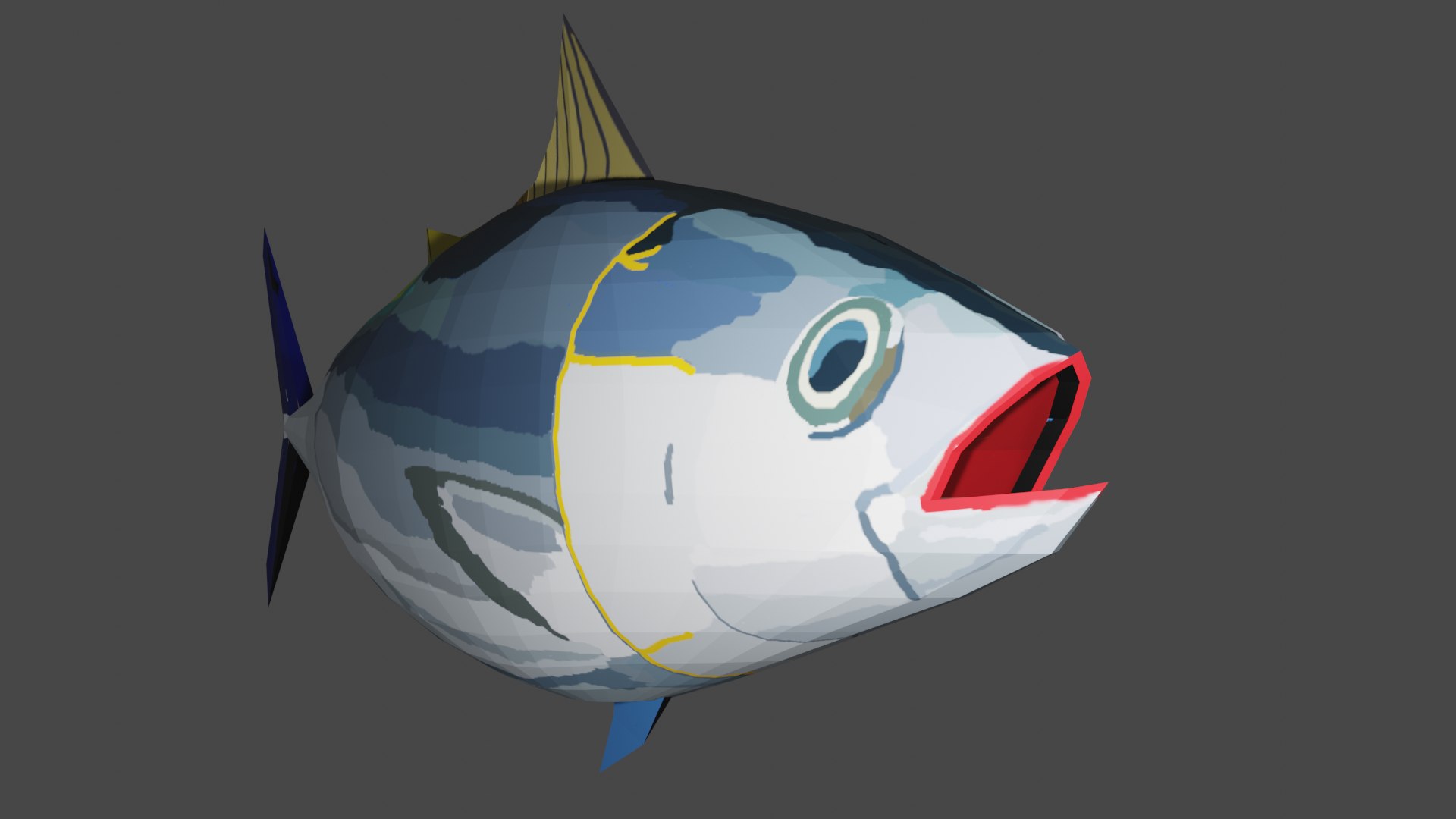 3D Tuna Model - TurboSquid 1774969