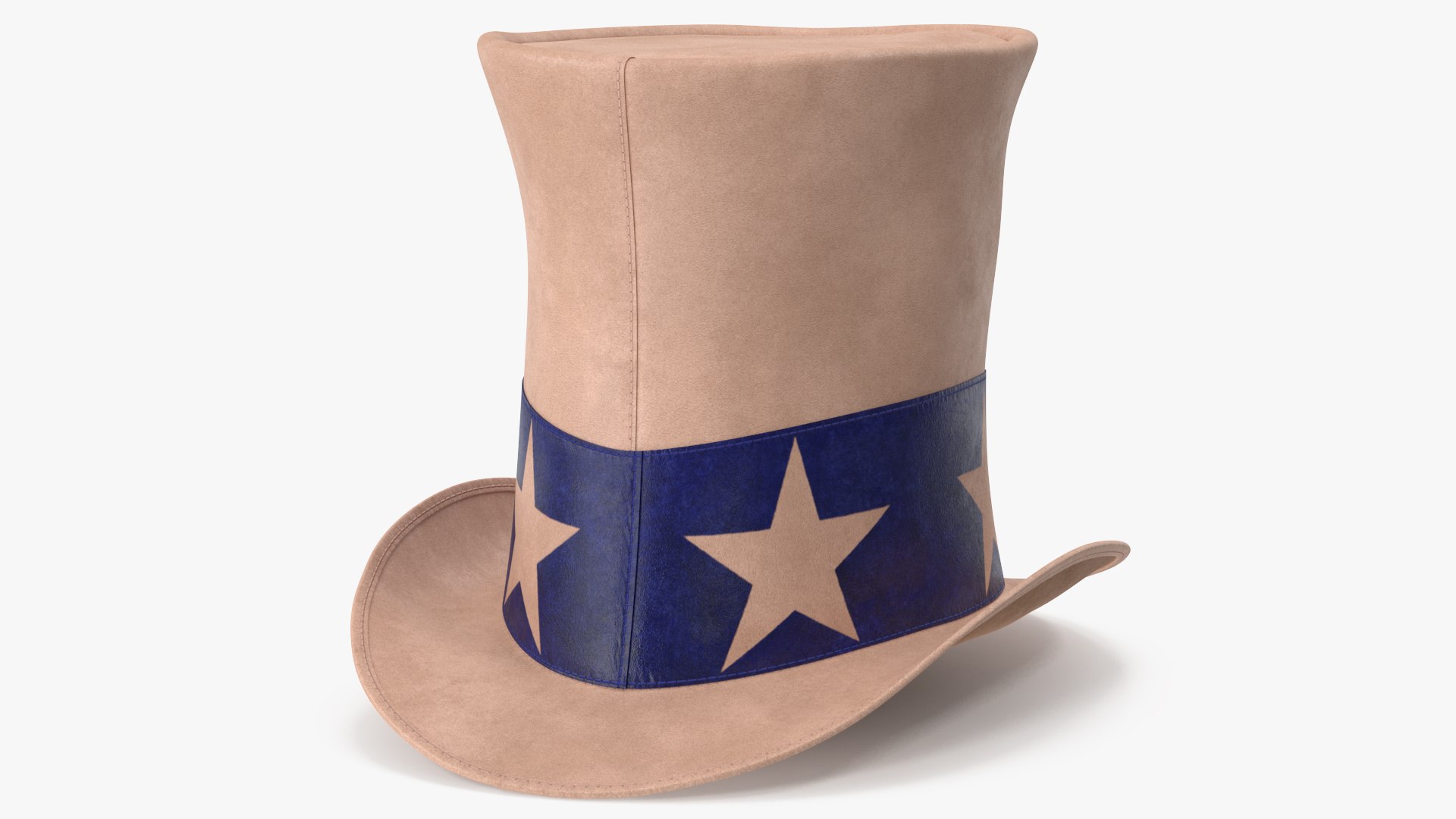 Uncle Sam Top Hat 3D - TurboSquid 1823267
