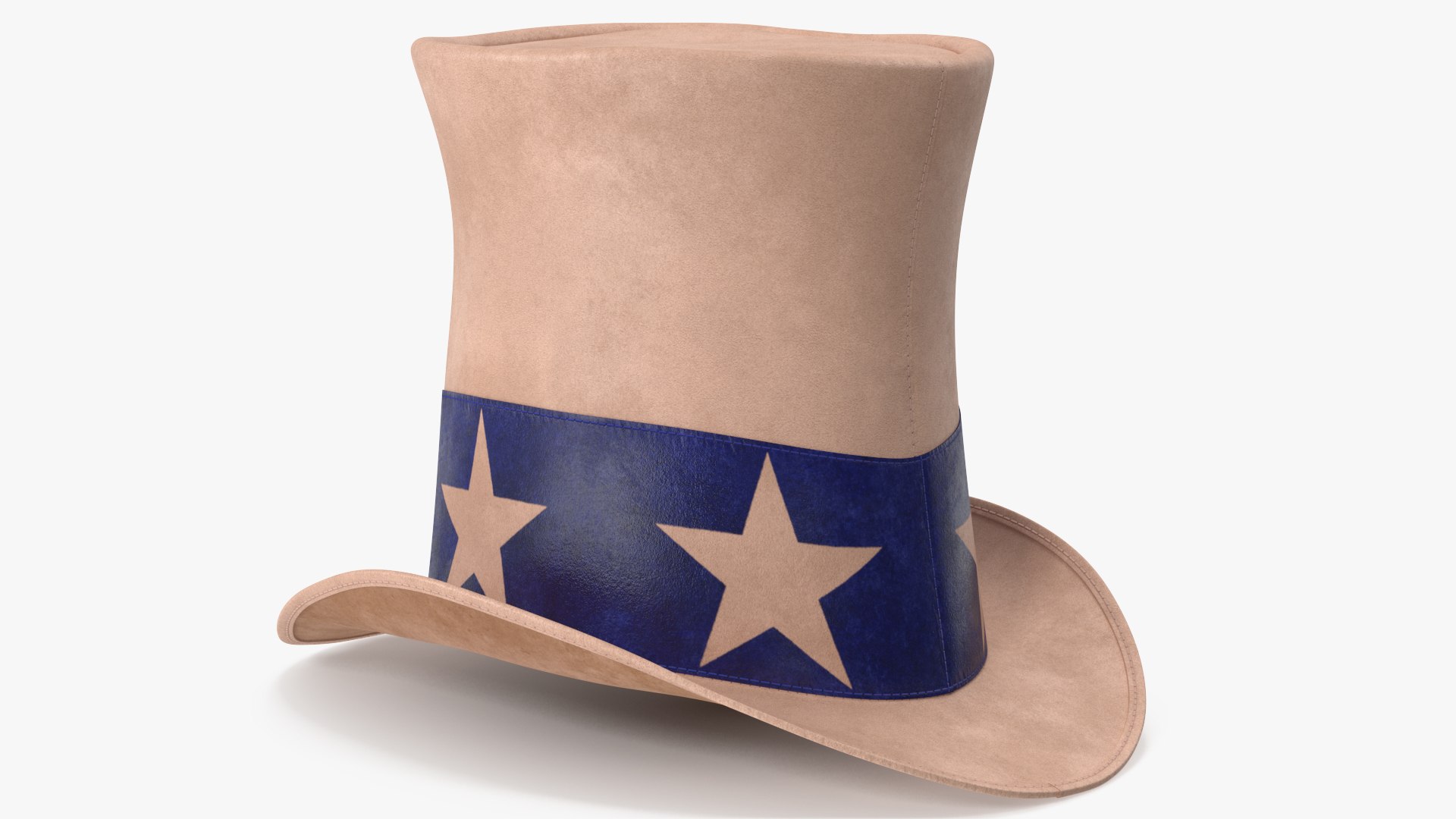 Uncle Sam Top Hat 3D - TurboSquid 1823267