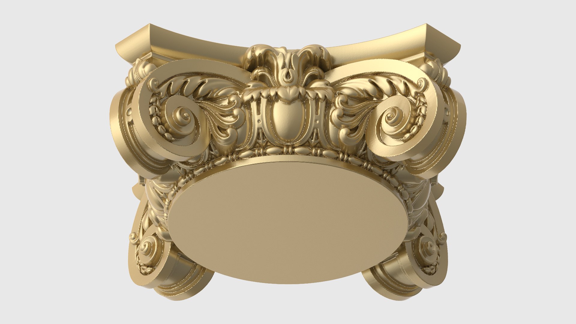 3D Model Capital Ionic Order - TurboSquid 1639498