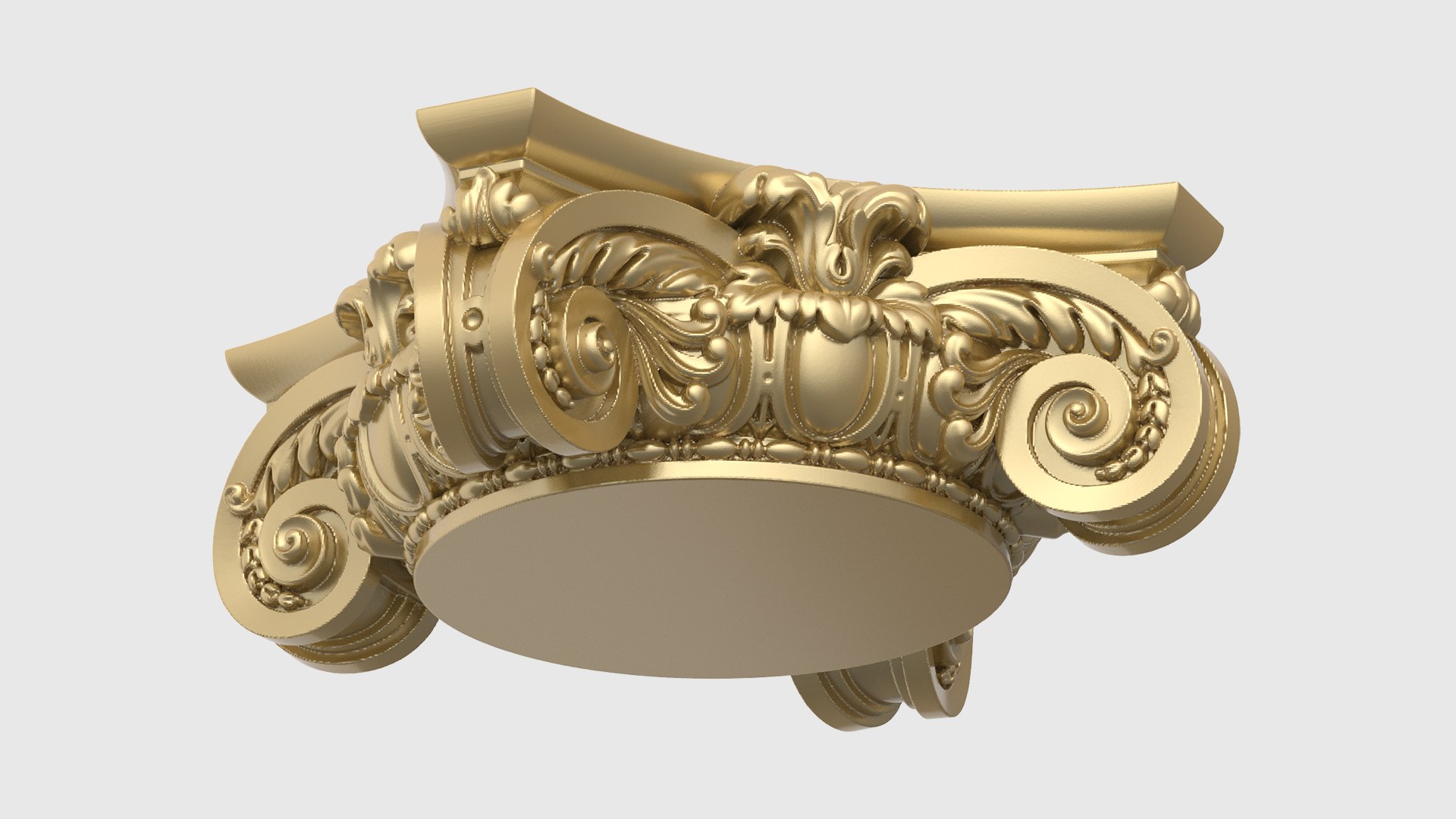 3D Model Capital Ionic Order - TurboSquid 1639498