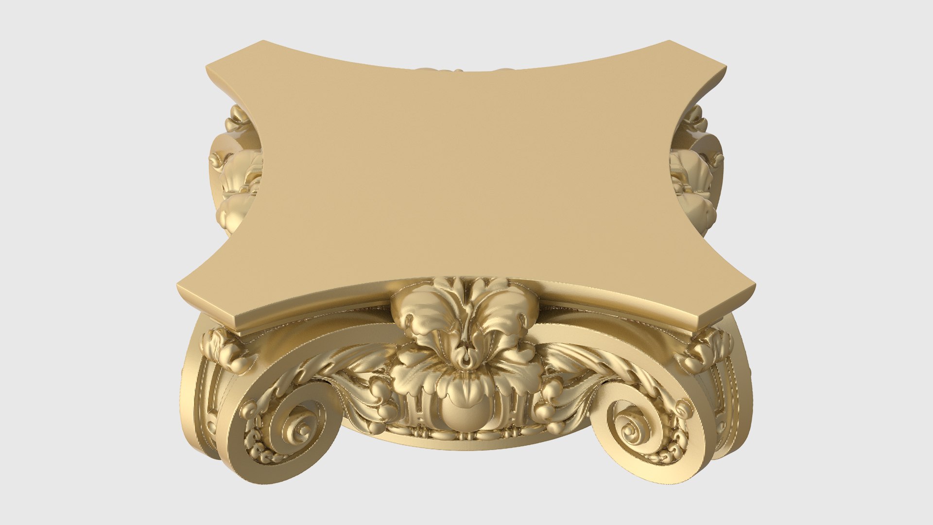 3D Model Capital Ionic Order - TurboSquid 1639498