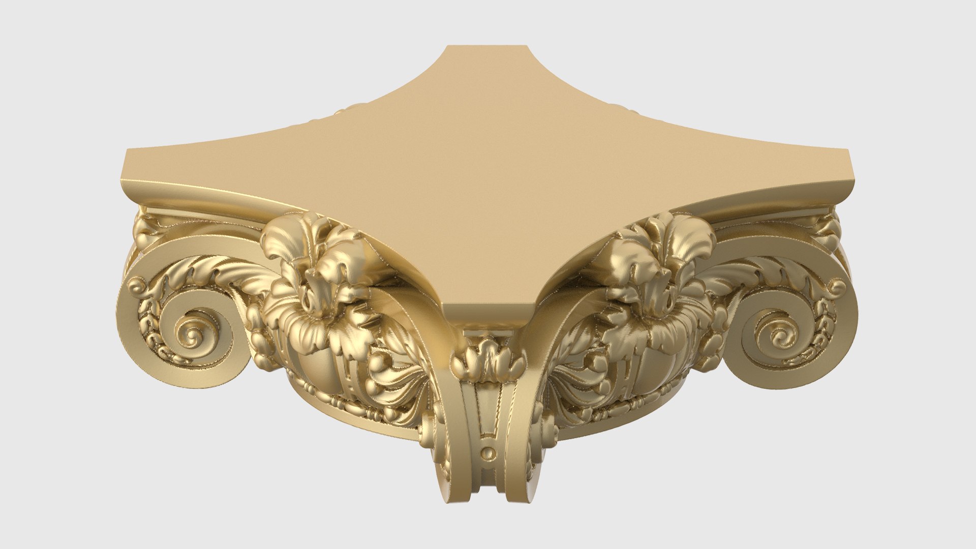 3D Model Capital Ionic Order - TurboSquid 1639498