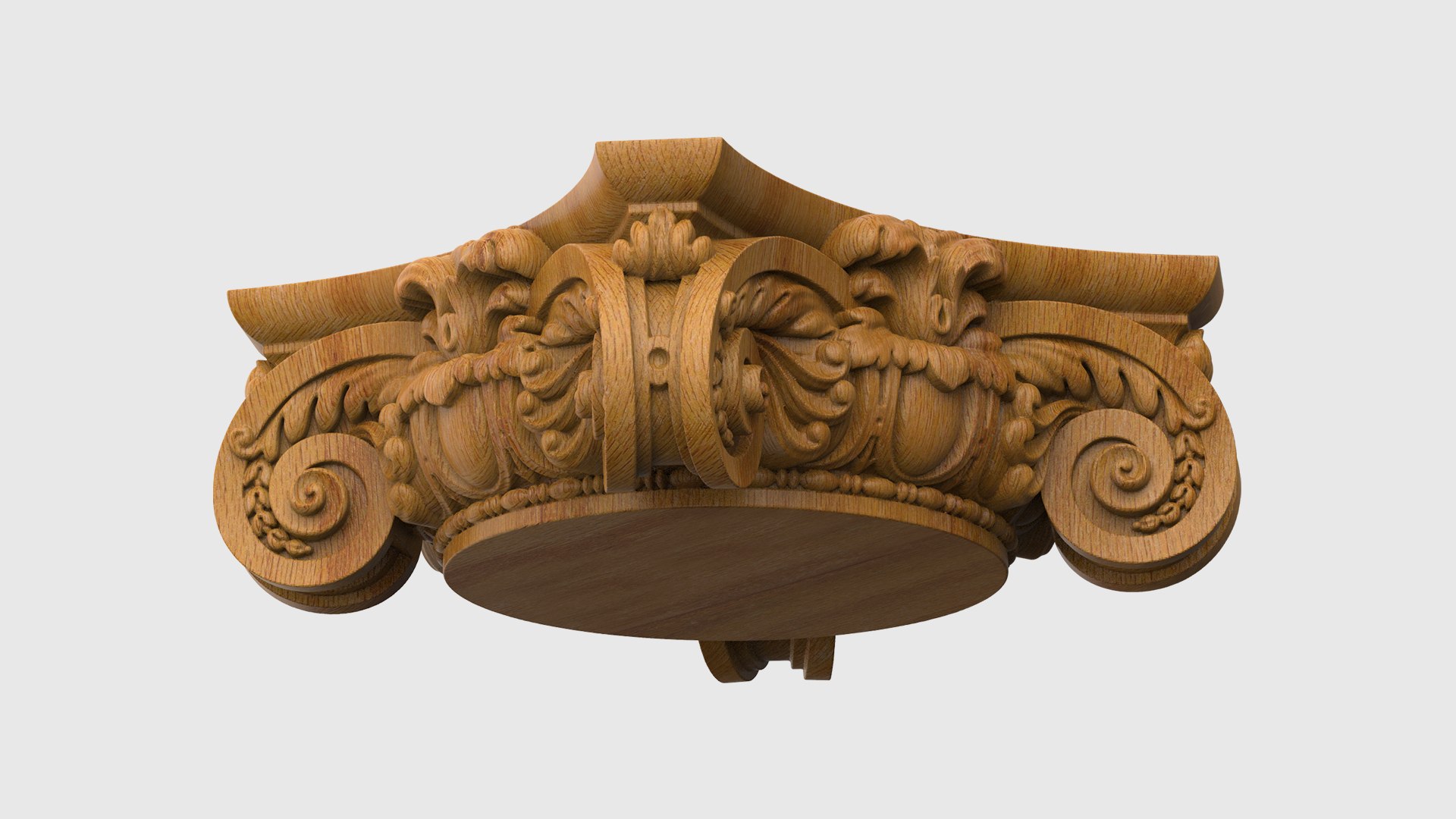 3D Model Capital Ionic Order - TurboSquid 1639498