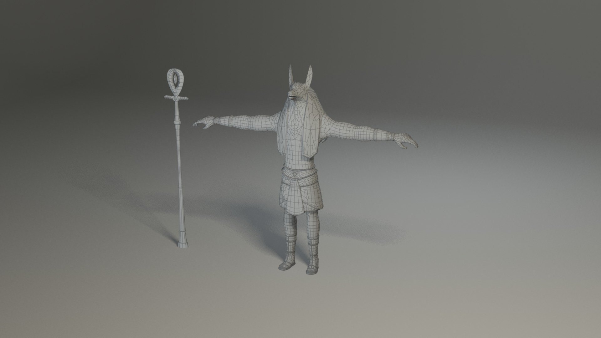 3d Anubi Divinity Model Turbosquid 2047892