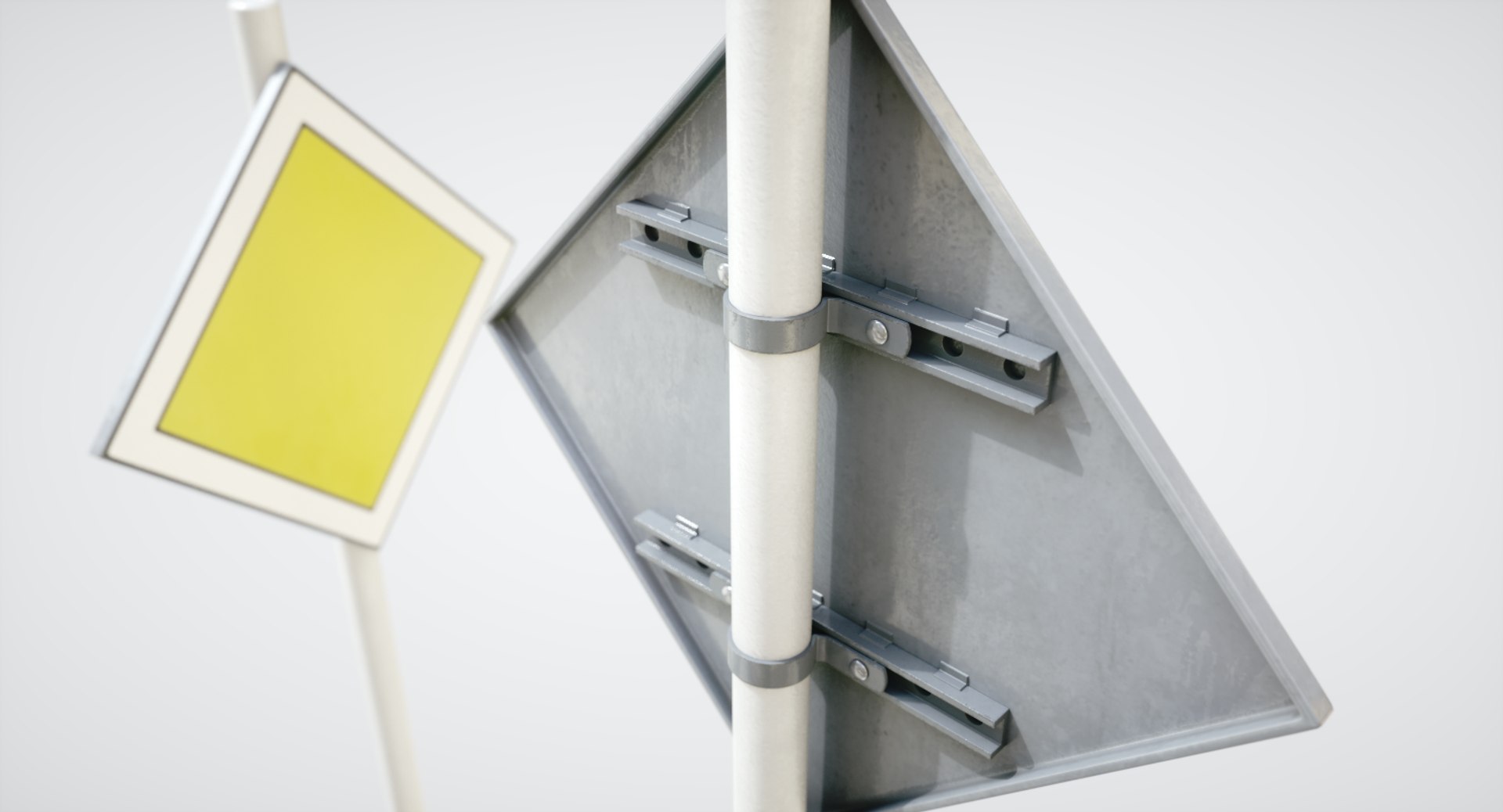 Lightwave Traffic Sign 3D Model - TurboSquid 1275728