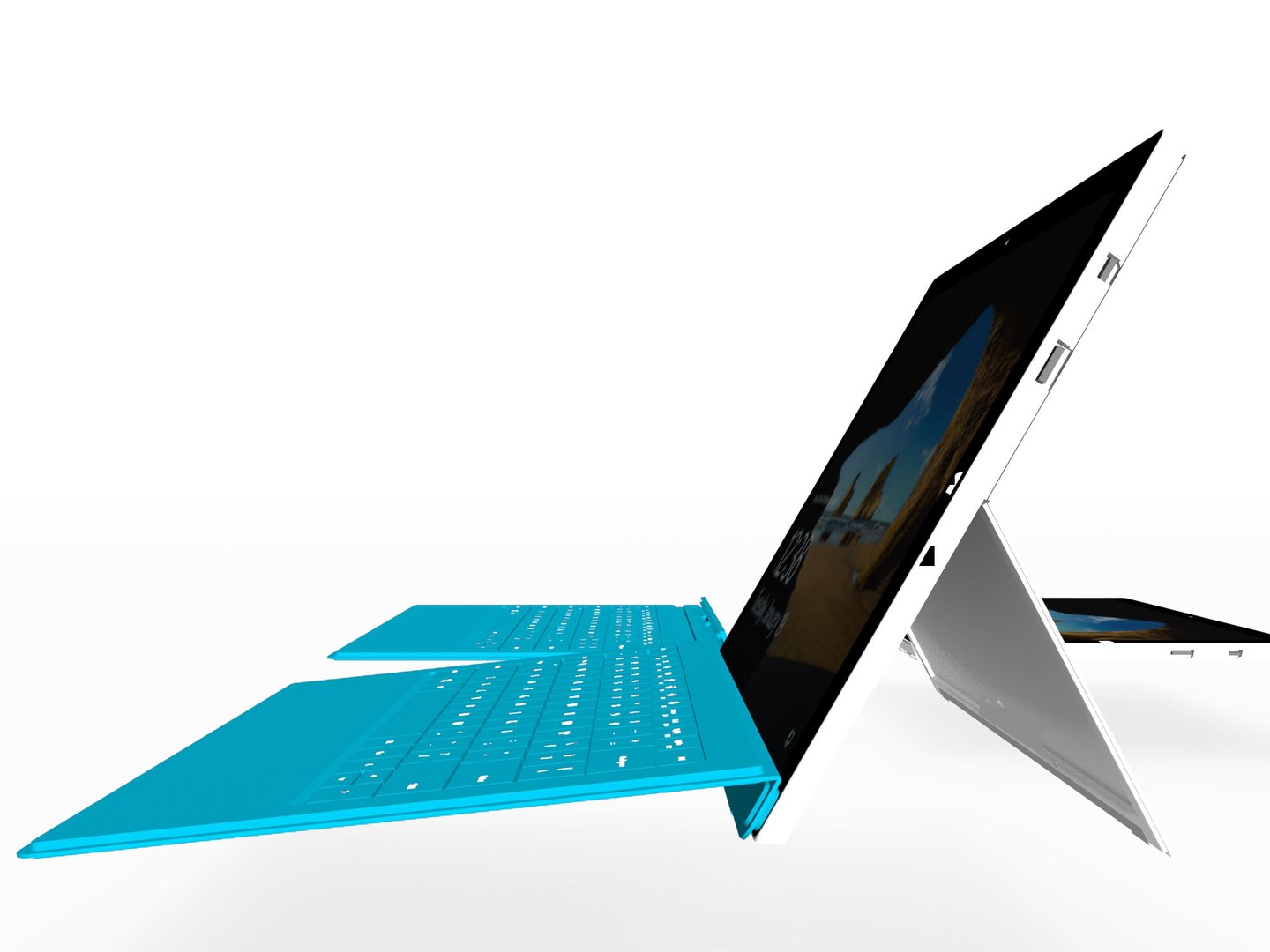 3D Microsoft Surface Pro 3 Model - TurboSquid 1245971
