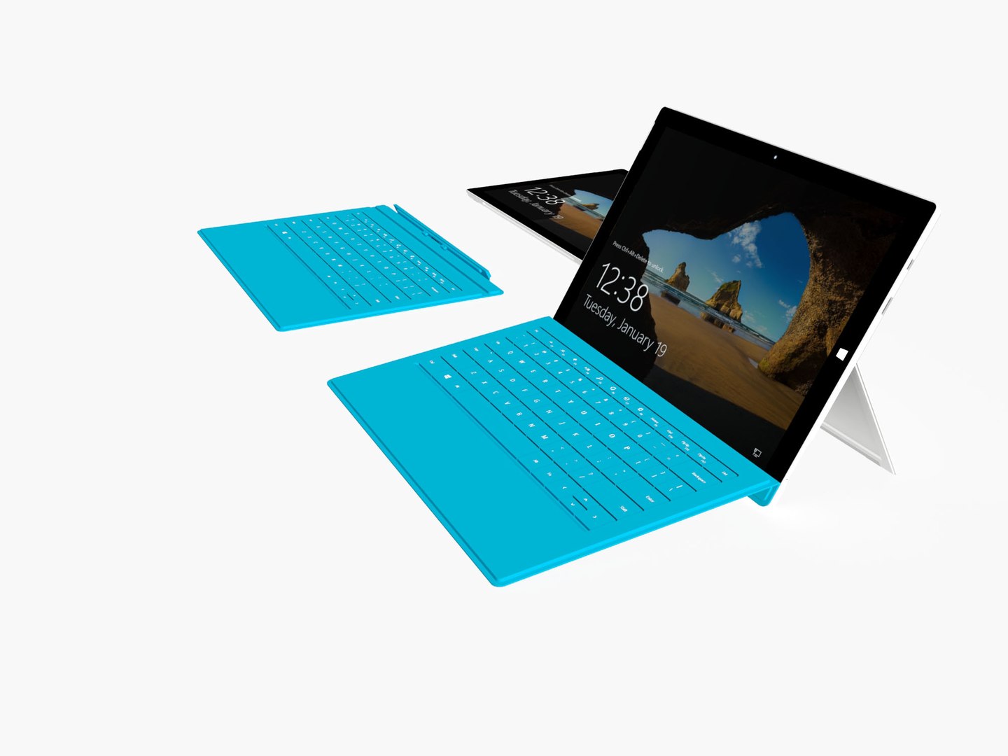3D Microsoft Surface Pro 3 Model - TurboSquid 1245971