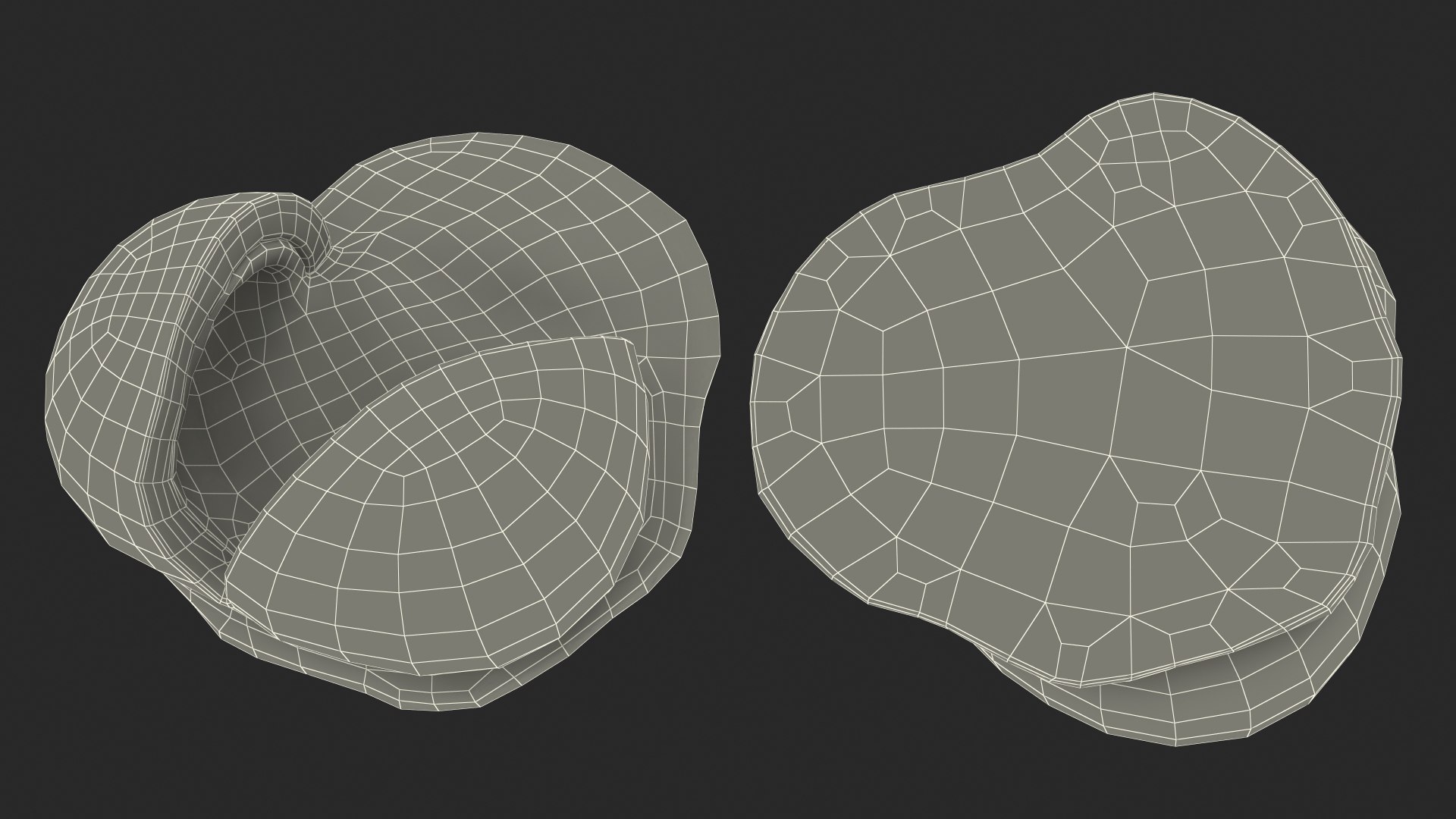 3D Jammy Egg with Spilling Yolk model - TurboSquid 2107291