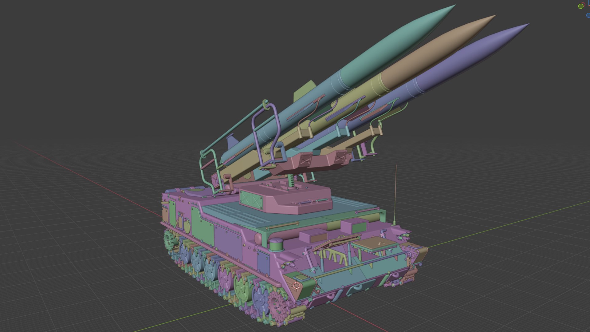 modelo 3d Misile tank Test - TurboSquid 2065581