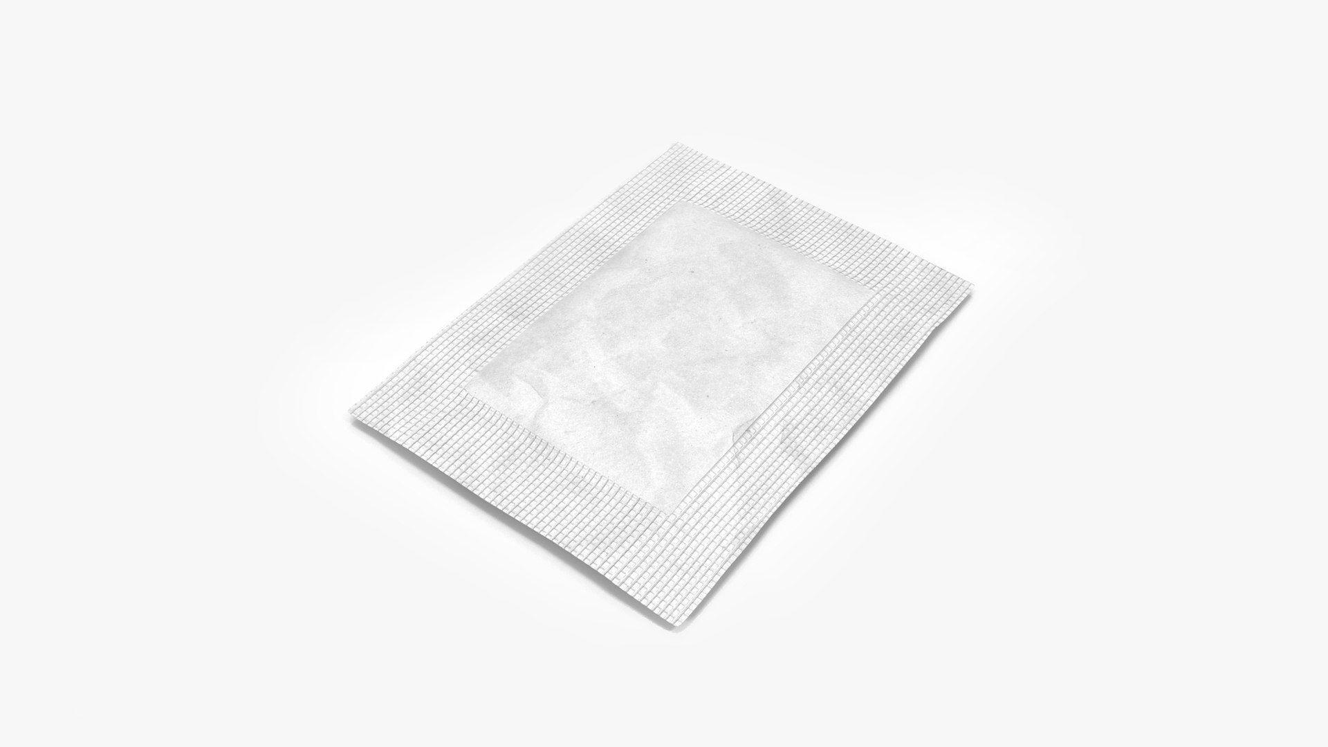 White Sugar Sachet 3D - TurboSquid 2314085