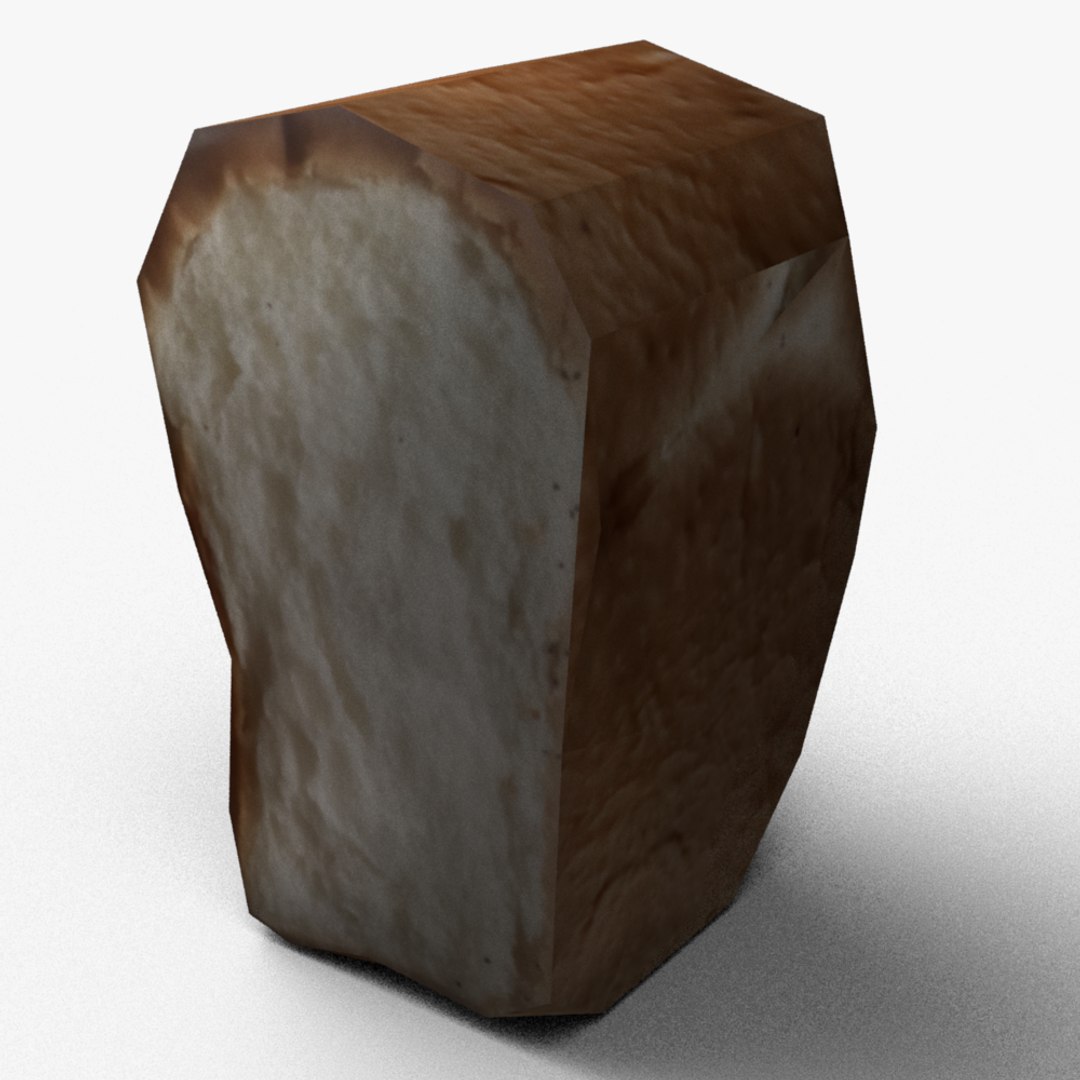 Free low-poly bread model - TurboSquid 1291677