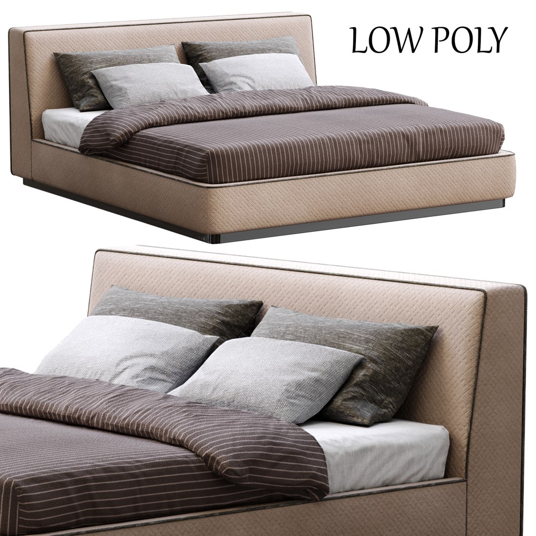 3D Model Alberta Bed Dion - TurboSquid 1895694