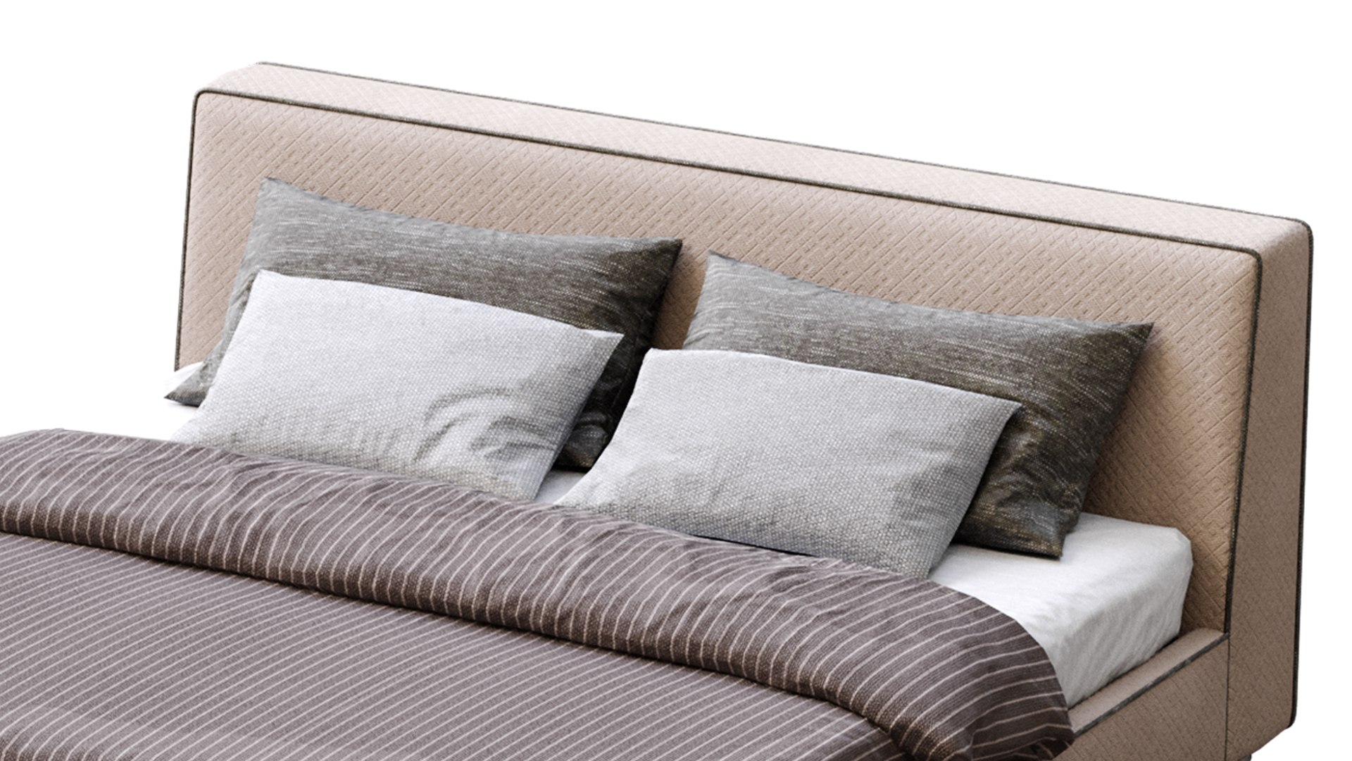 3D Model Alberta Bed Dion - TurboSquid 1895694