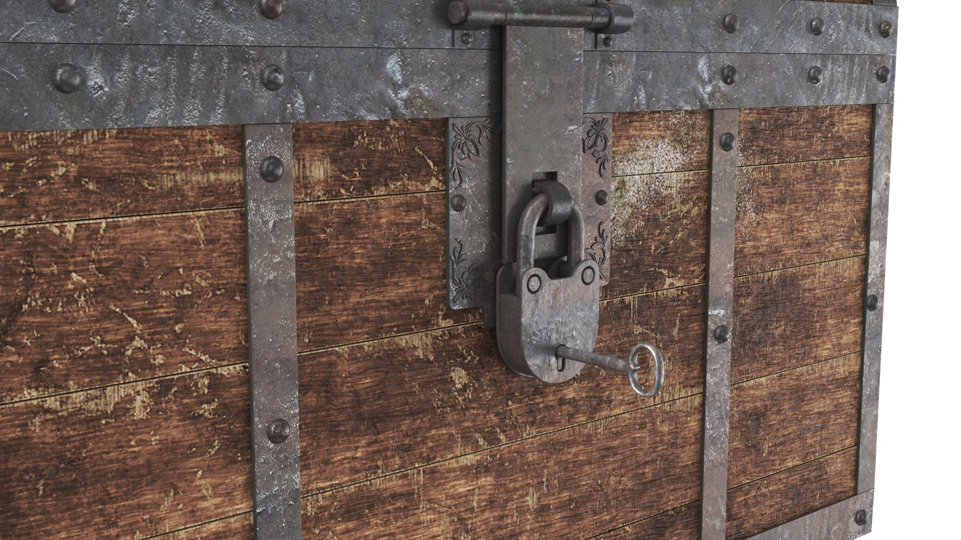 3D Real Old Chest Model - TurboSquid 1483687