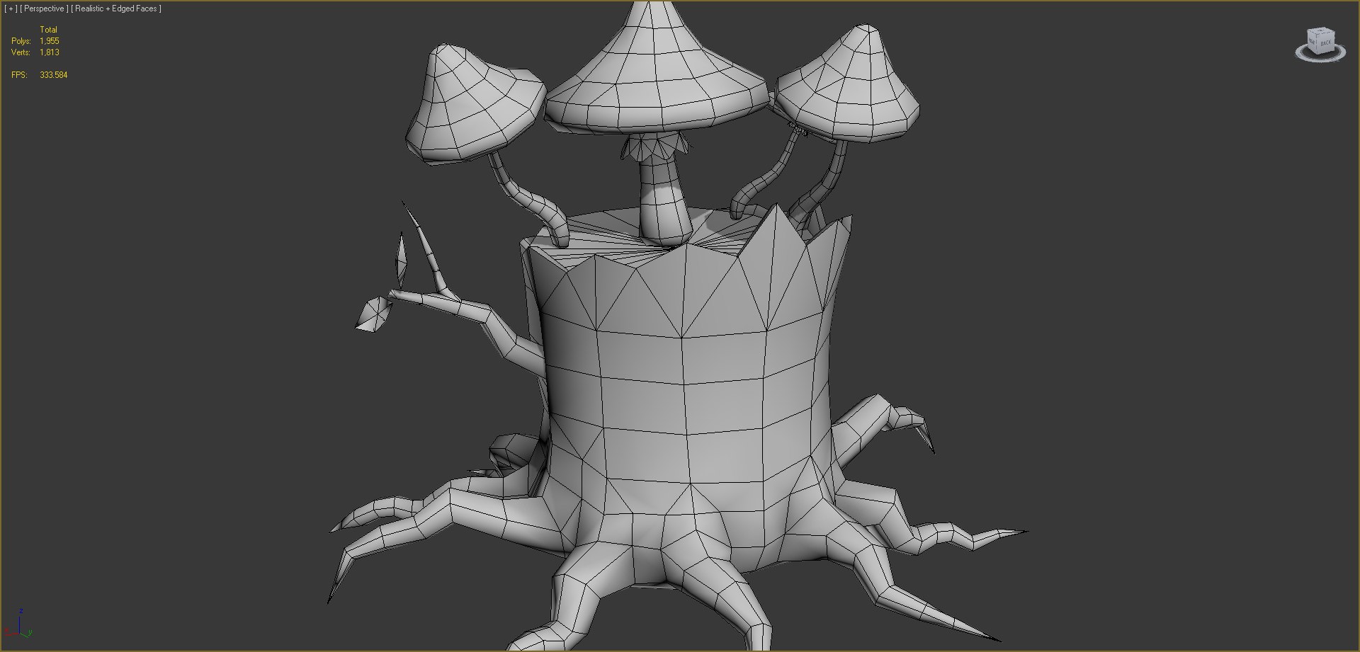 3d stumpy - character